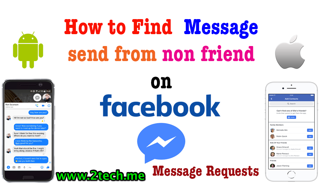 How To Find Message Requests On Facebook Messenger 2tech me
