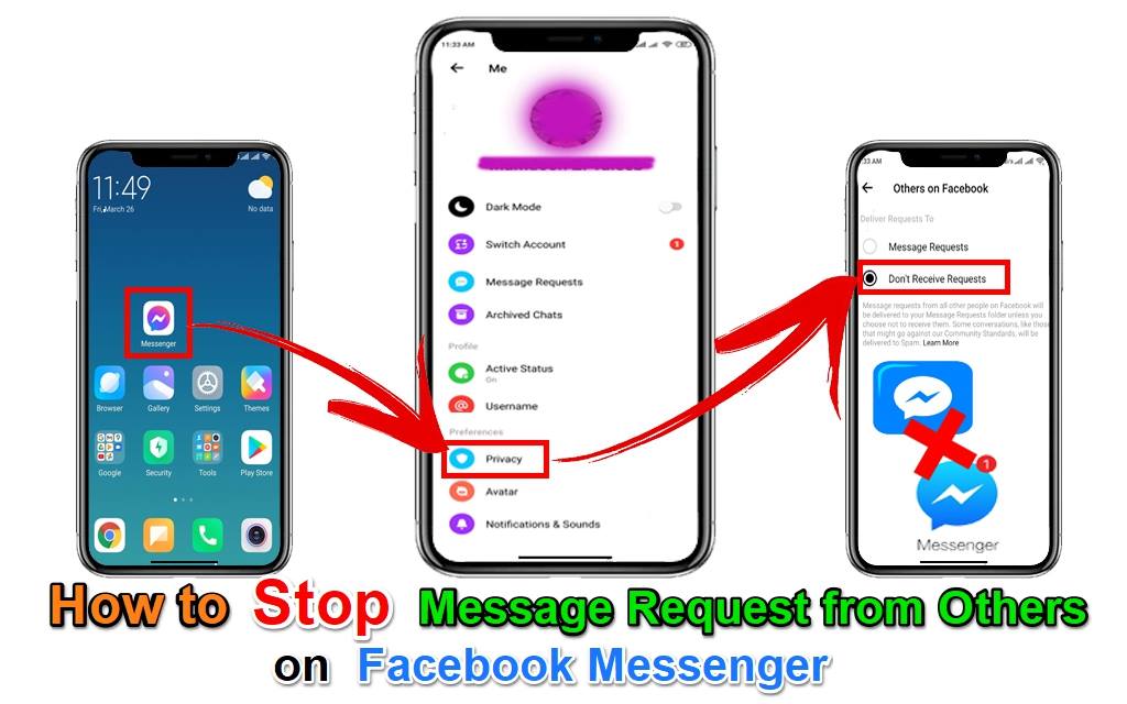 How To Stop Message Request From Others On Facebook Messenger 2tech me